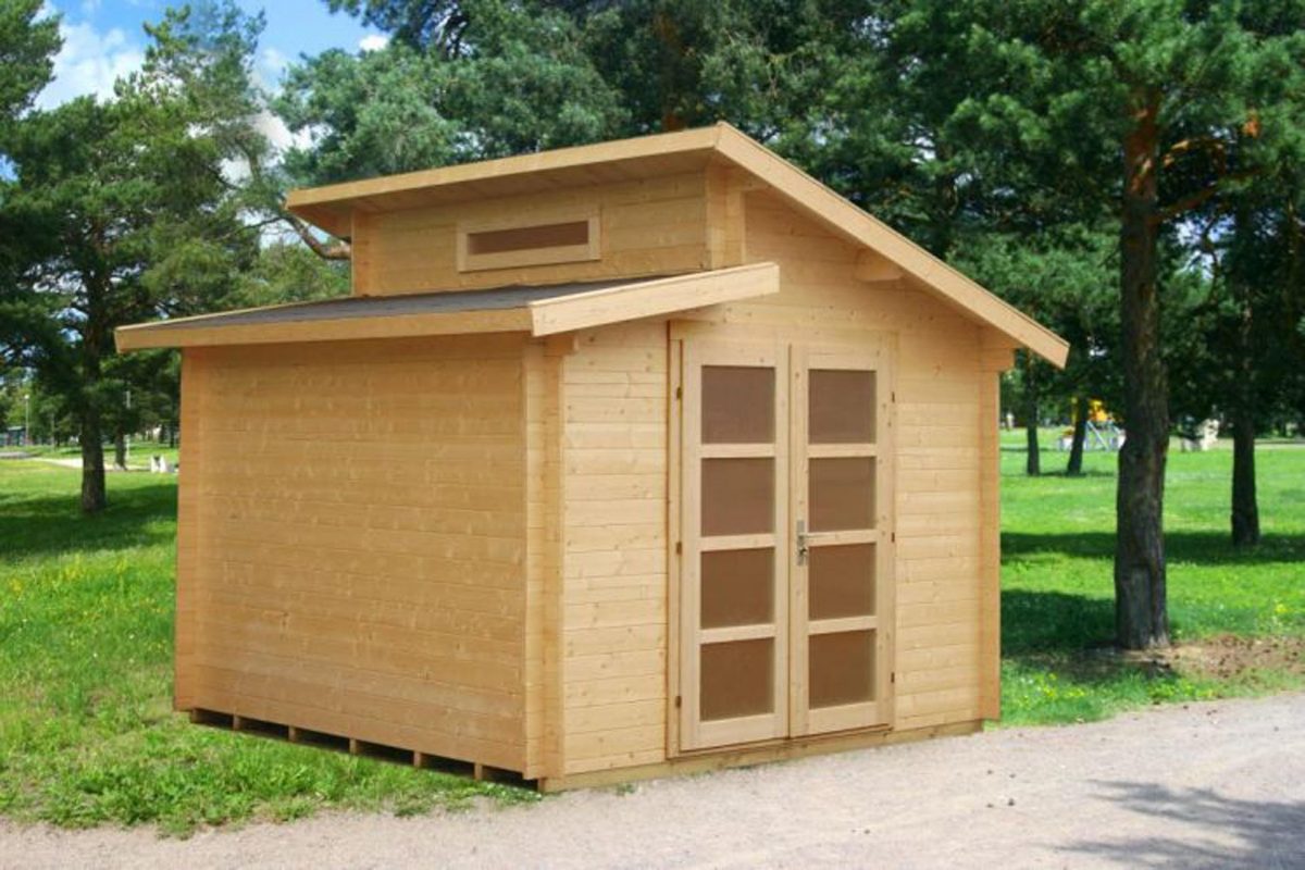 Sølund: skure i træ til haveredskaberne - se alle de andre produkter