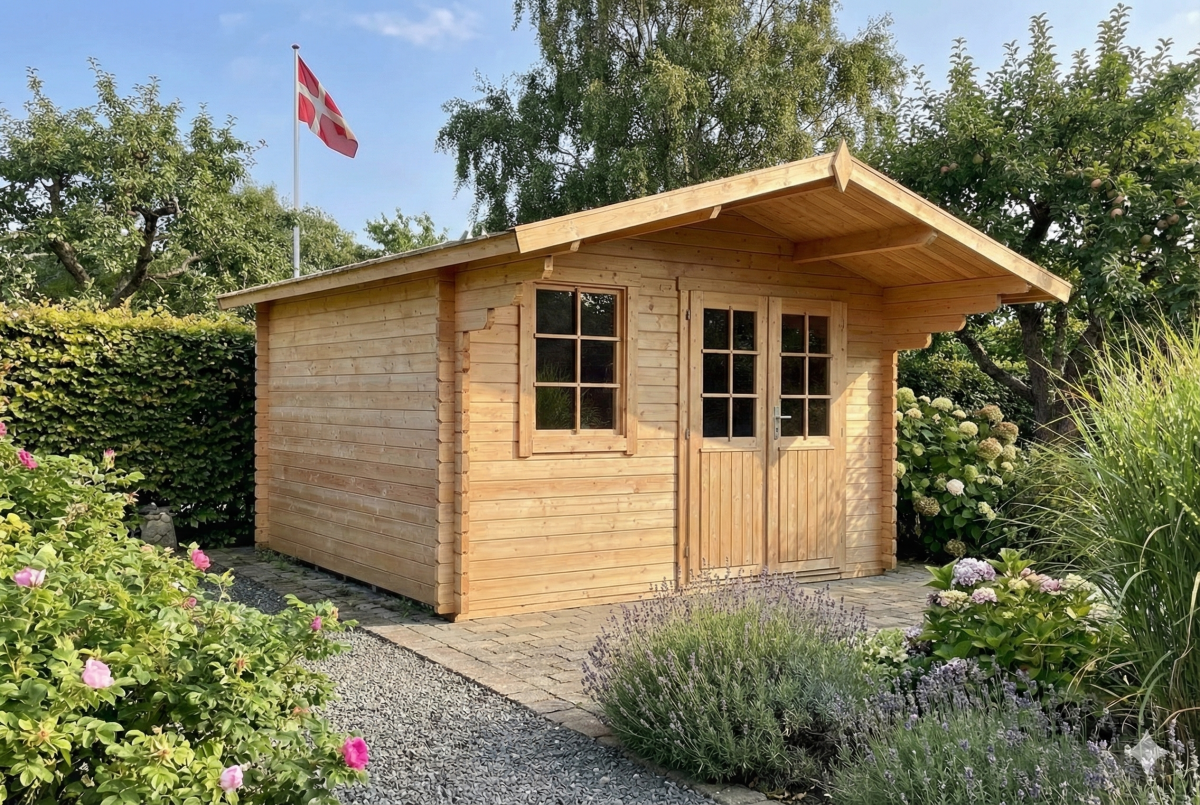 Havehuse sælges hos Sølund Huse | 10,4 m2 Emma 1