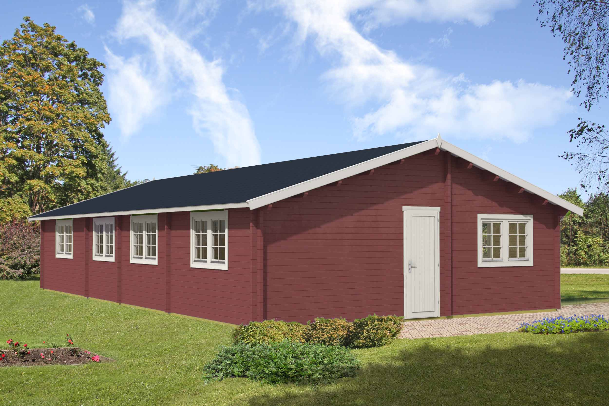 Sølund Huse: Se bjælkehuse priser og vores store udvalg på havehuse.