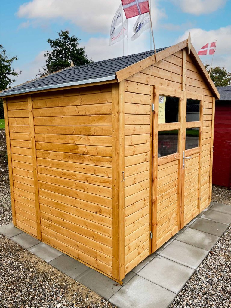 Stormester skur fra TV2 | Moderne haveskur i træ til under 6.999,-