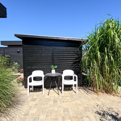 Have-skur i træ 7,1 m2 | Leveres i hele elementer lige til at samle