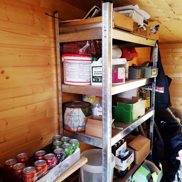 15,5 m2 træskur med to rum | Se priser og tilbud hos Sølund Huse