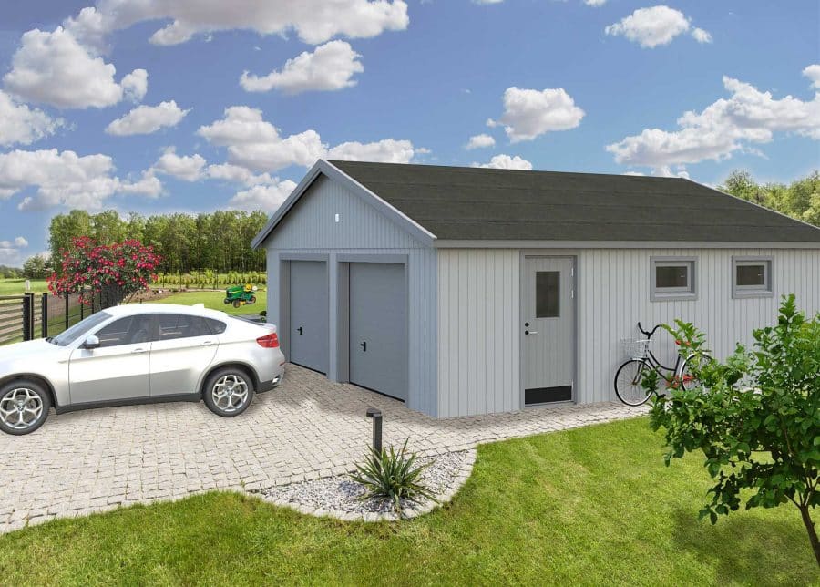 Køb en garage eller carport i træ. Se vores store udvalg tilbud online