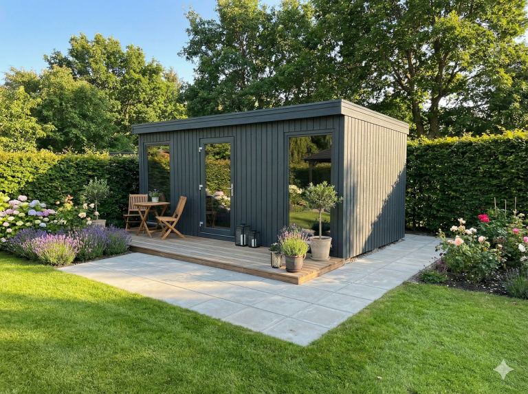 Maja 2 isoleret havehus – 18,7 m² (kan vælges større)