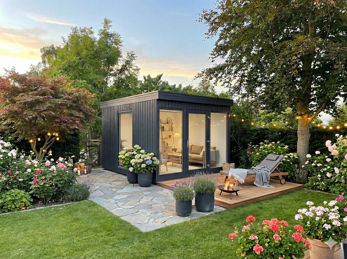 Maja S - isoleret havehus - 12 m²
